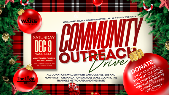 Community Outreach | Wake Chapel Church