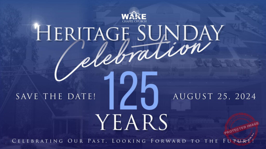 Welcome! | Wake Chapel Church